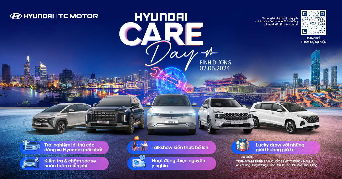[Thông Báo] - Hyundai Care Day 2024 diễn ra tại Bình Dương